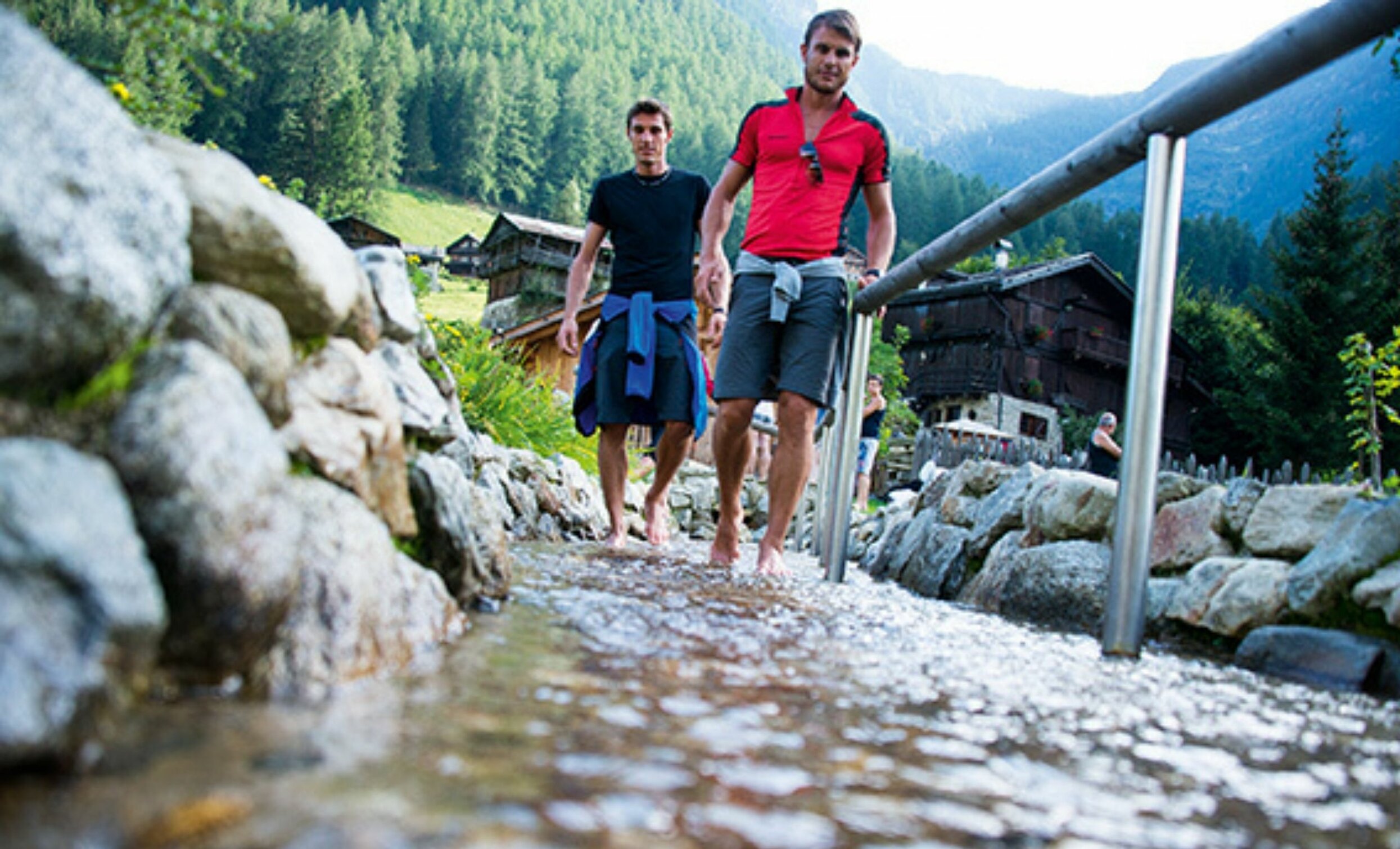 Open-air Kneipp therapy, Natural Wellness in Val di Sole