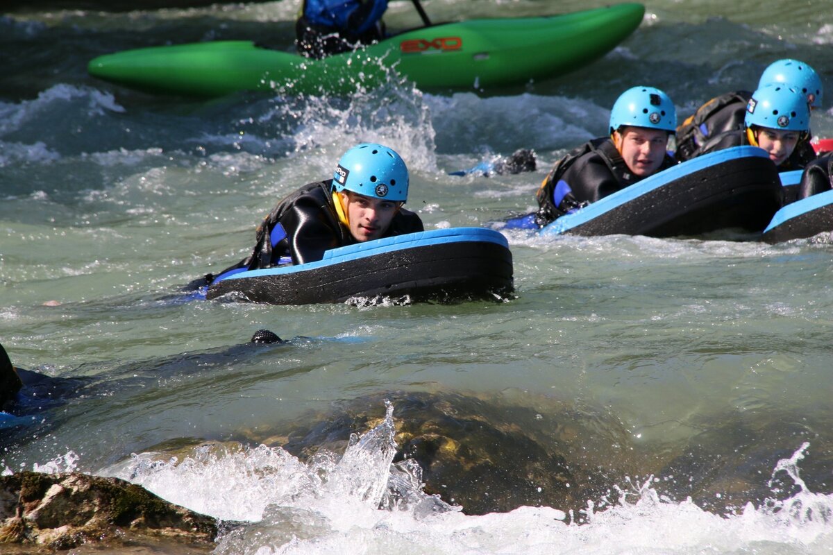 Hydrospeeding on the River Noce in Val di Sole