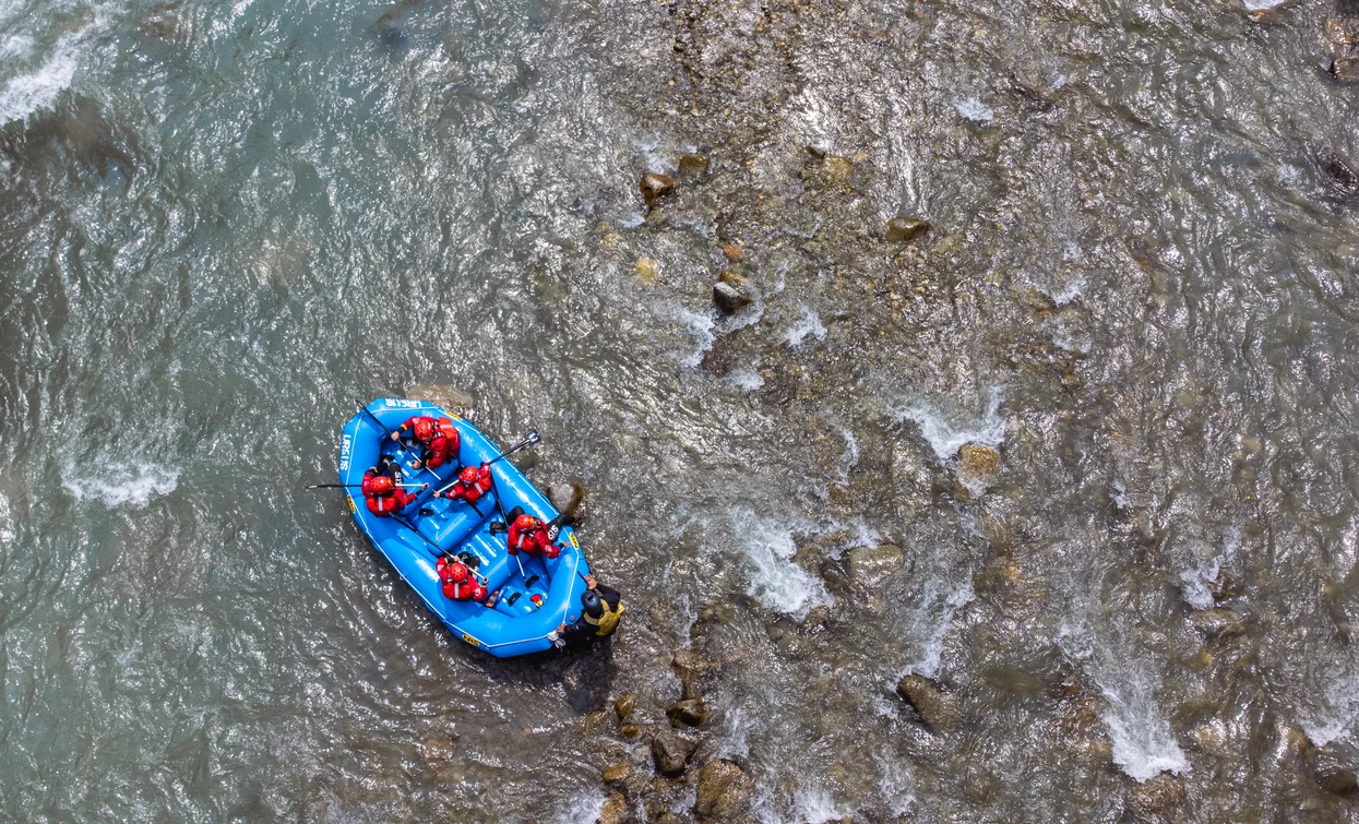 Rafting on the Noce River with Ursus Adventures, Val di Sole Trentino