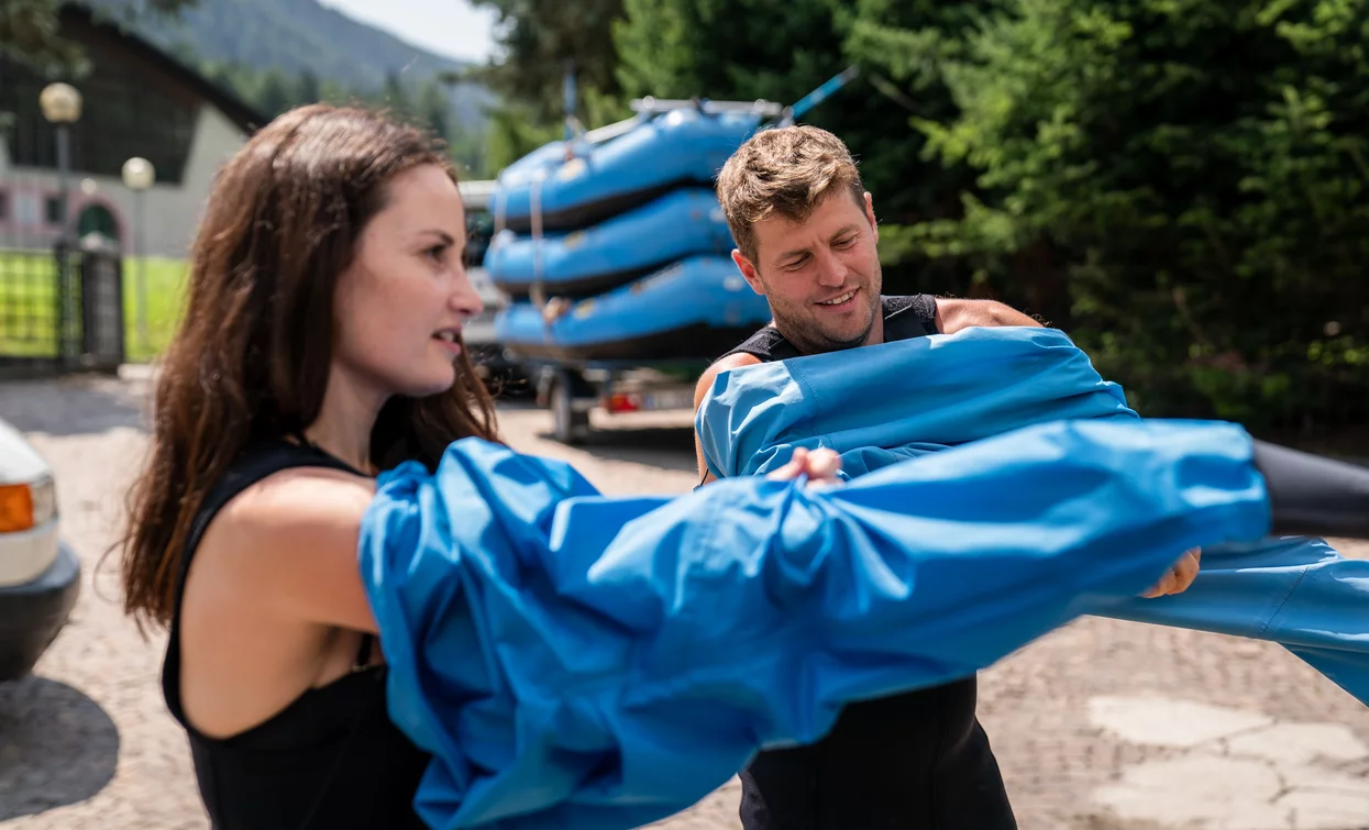 Rafting on the Noce River with X Raft, Val di Sole Trentino