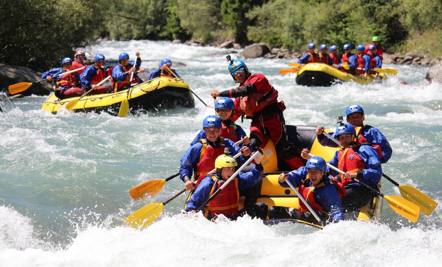 Rafting sul Fiume Noce in Val di Sole