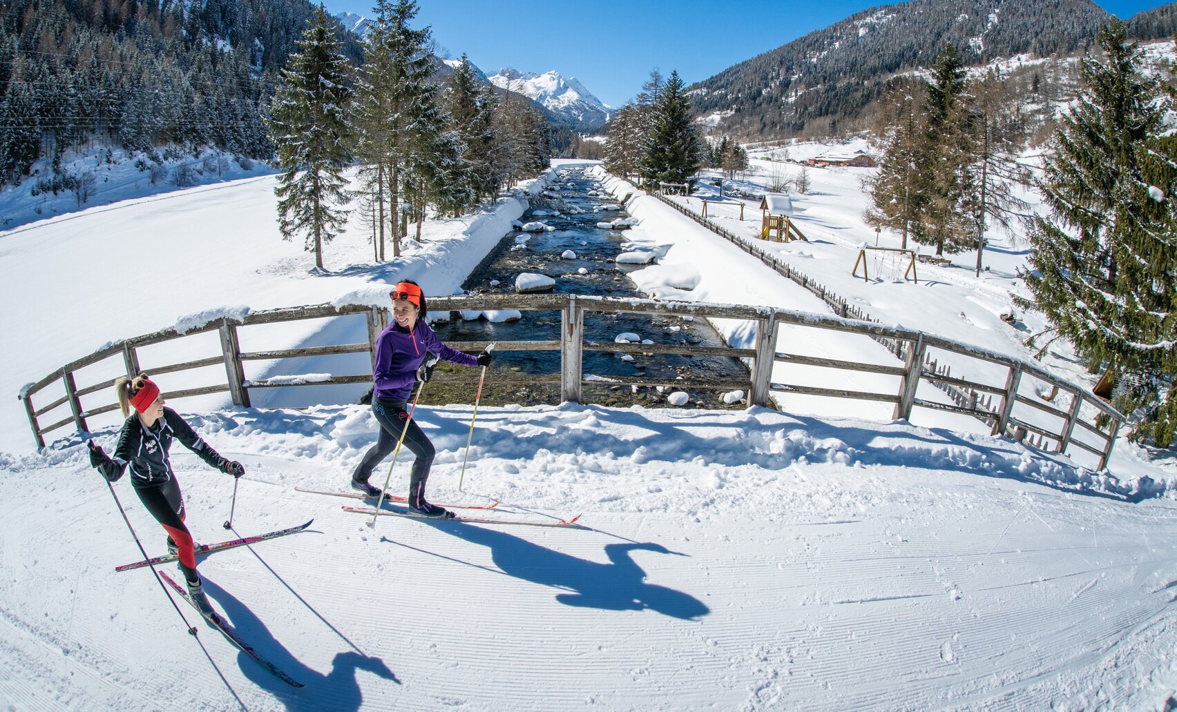 Cross-Country Skiing in Val di Sole Trentino